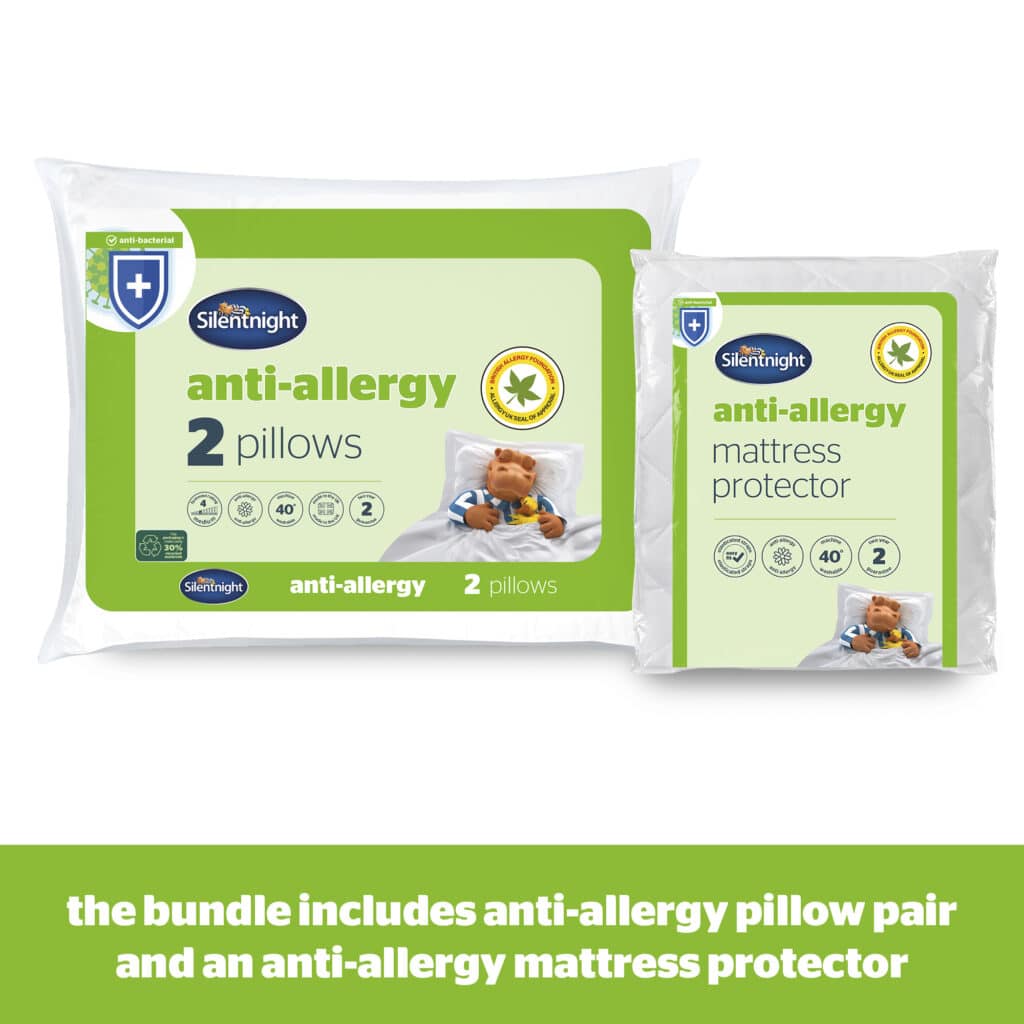 Silentnight Anti-Allergy Pillow & Mattress Protector Bundle - Sleepy People